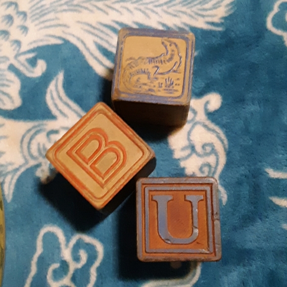 Other | Antique Victorian Wooden Blocks Group Of 3 | Poshmark